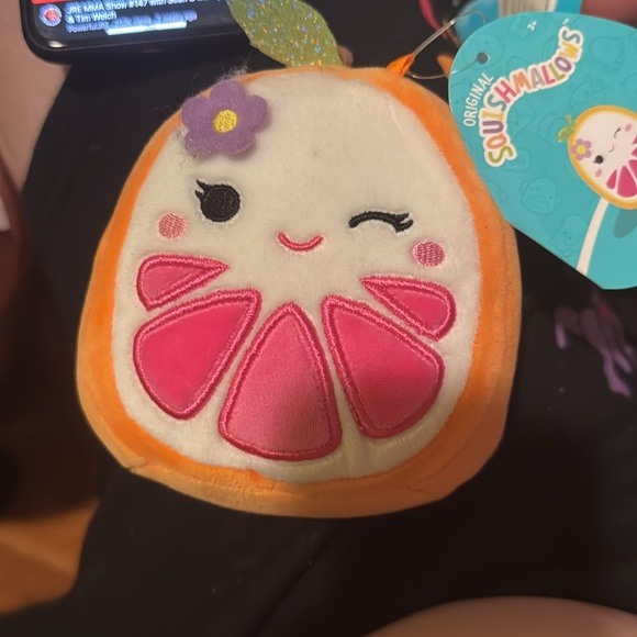 Squishmallows | Toys | Capri The Grapefruit Squishmallow Nwt | Poshmark